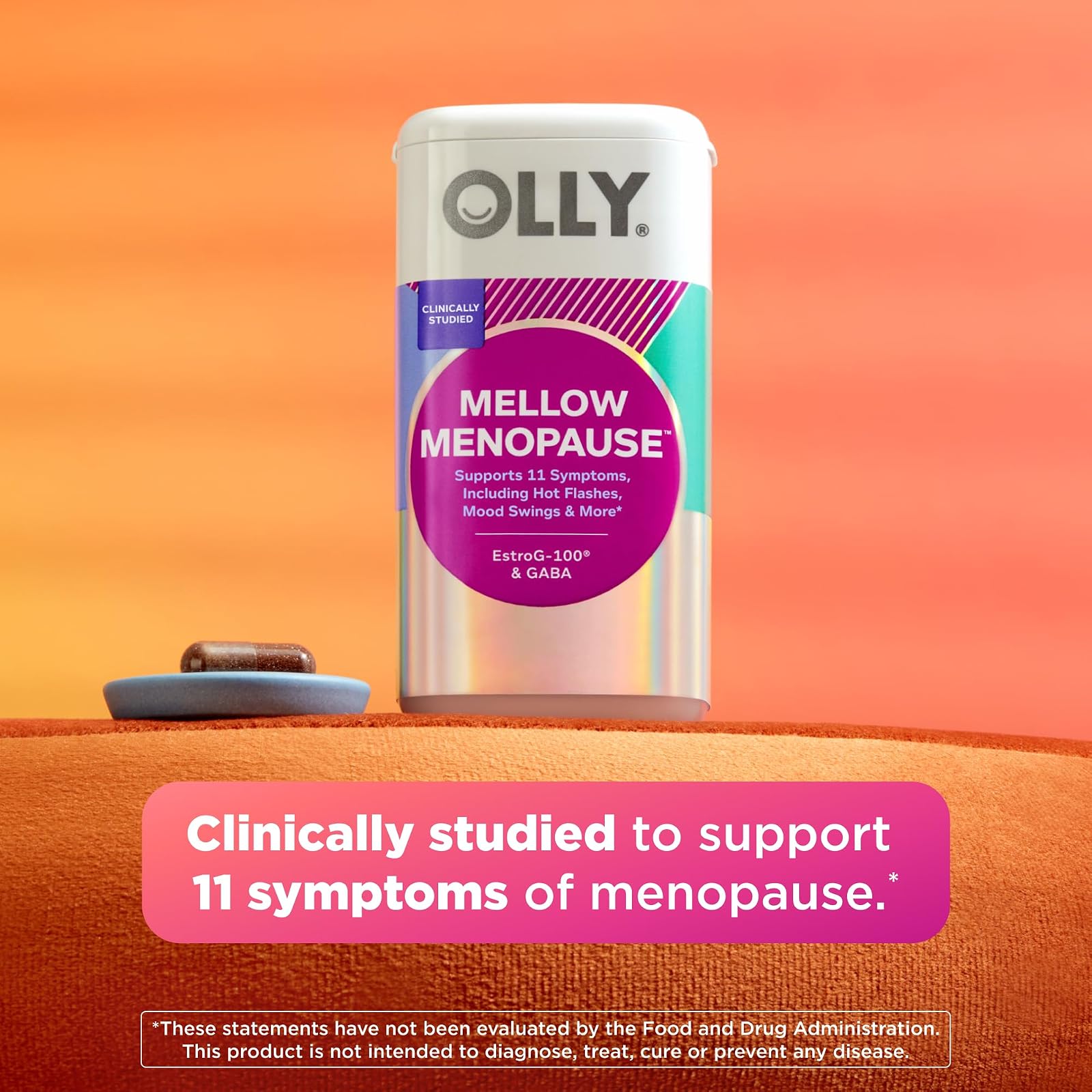 Natural menopause support with OLLY