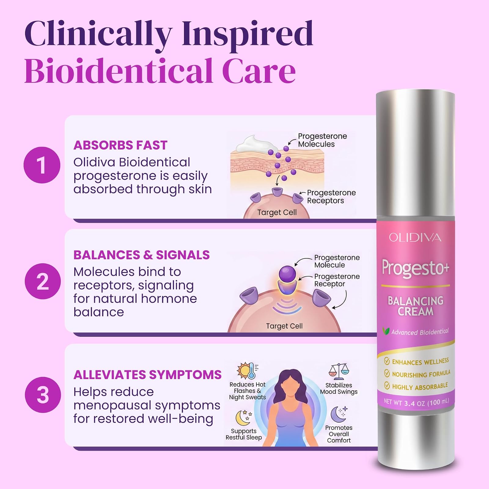 natural menopause symptom relief cream
