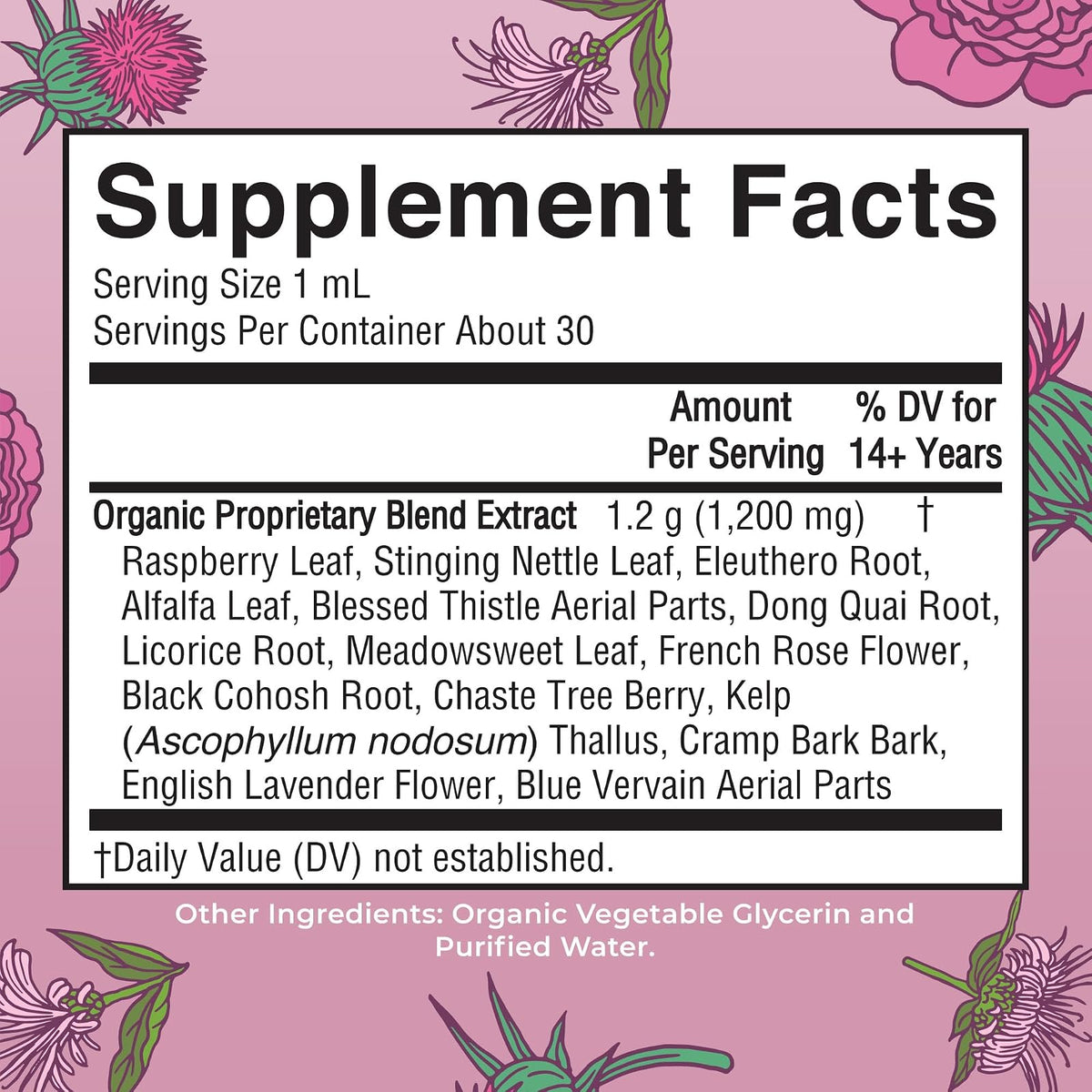 natural menstrual support multivitamins