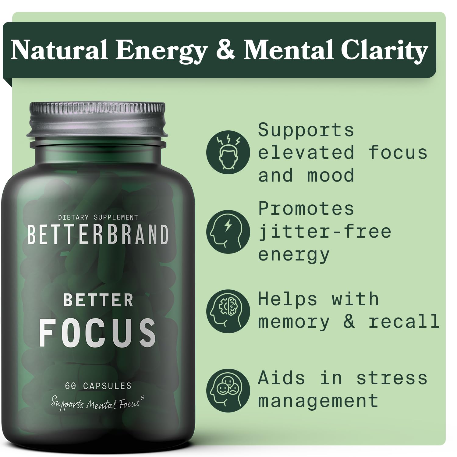 natural mental clarity with BetterFocus