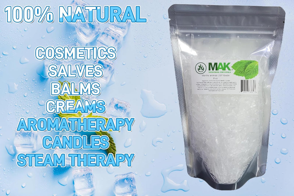 natural menthol crystals for aromatherapy