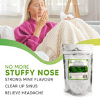natural menthol crystals for soothing relief