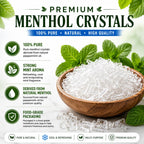 natural menthol crystals for soothing