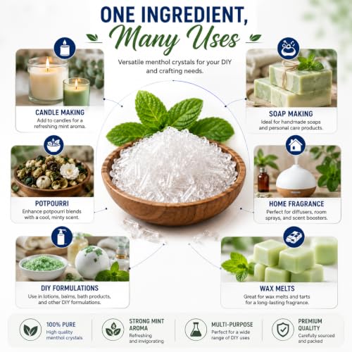 Natural menthol for respiratory support