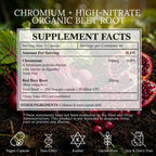 Natural metabolic support with chromium