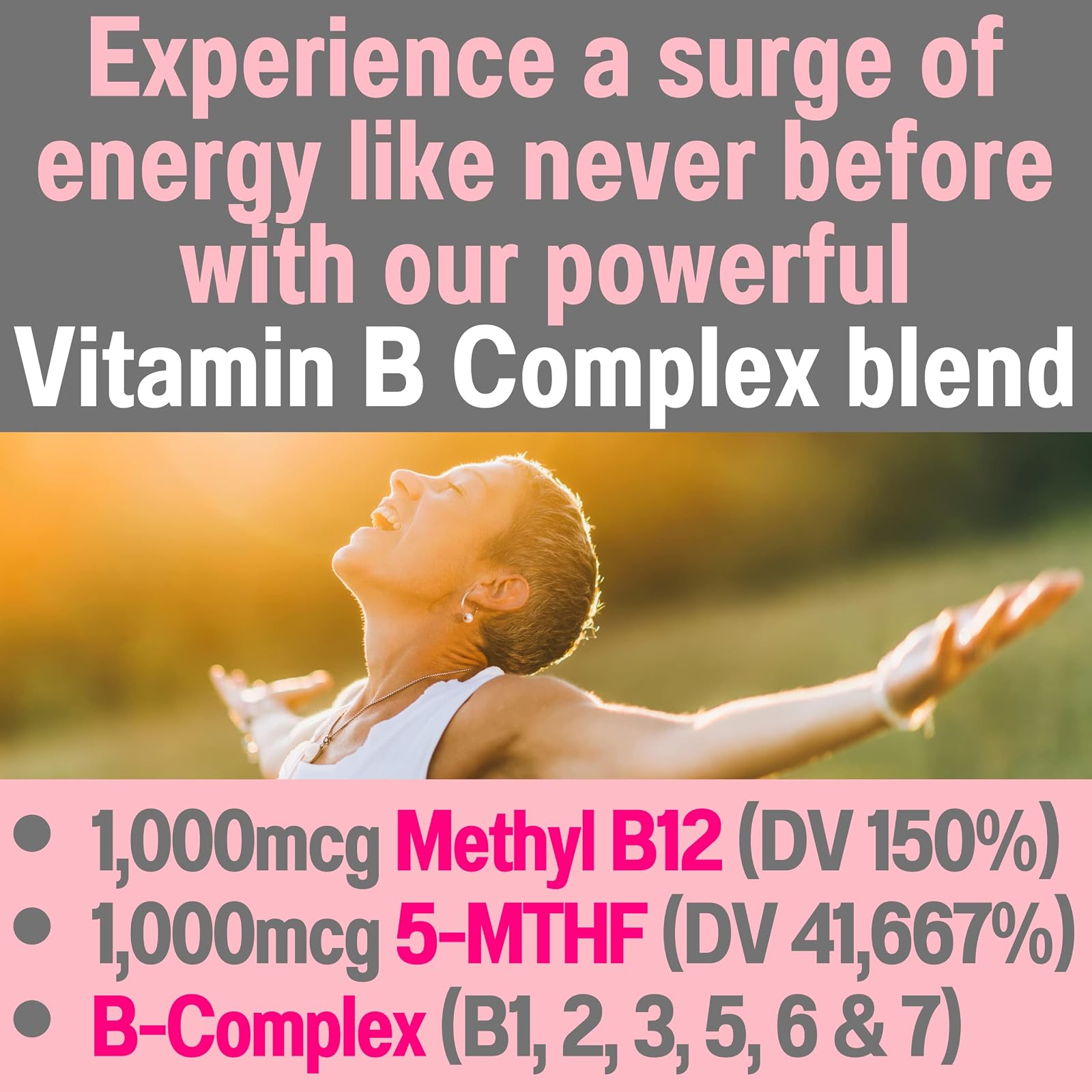 natural methylated B-complex formula