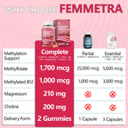 Natural methylation support gummy vitamins