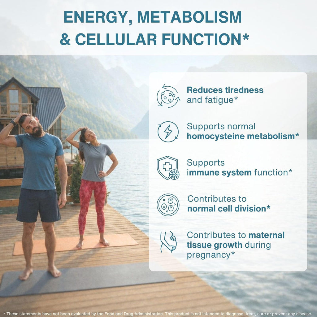 natural methylfolate for better absorption