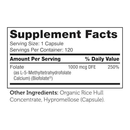 natural methylfolate for energy