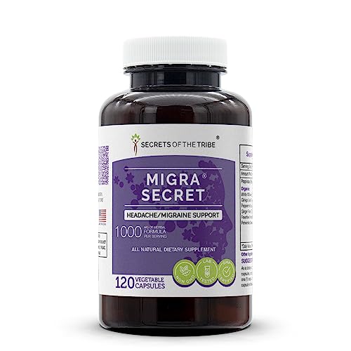 natural migraine relief herbal capsules
