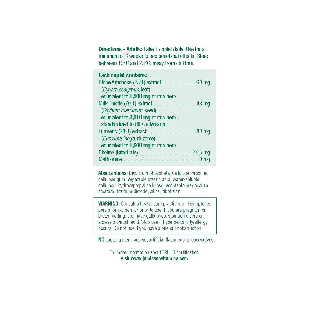 natural milk thistle caplets for wellness