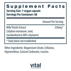 natural milk thistle capsules for detox