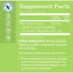 natural milk thistle capsules for detox