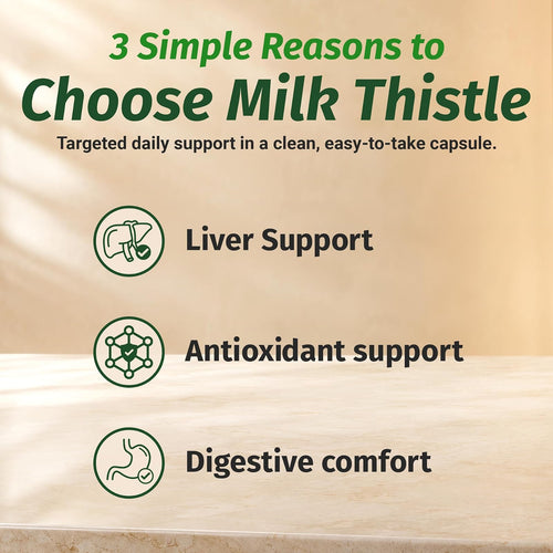natural milk thistle complex benefits