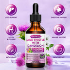 natural milk thistle drops for detox