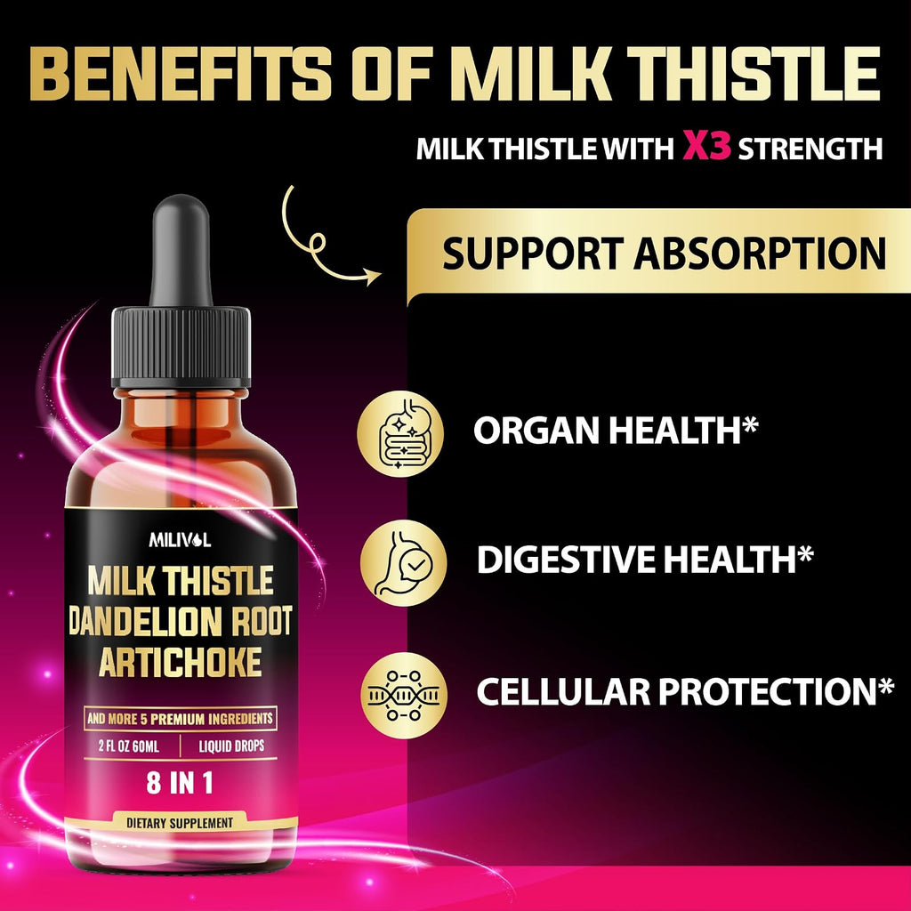 natural milk thistle extract for wellness