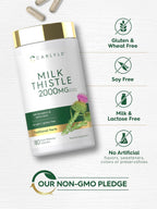 Natural milk thistle for antioxidant protection