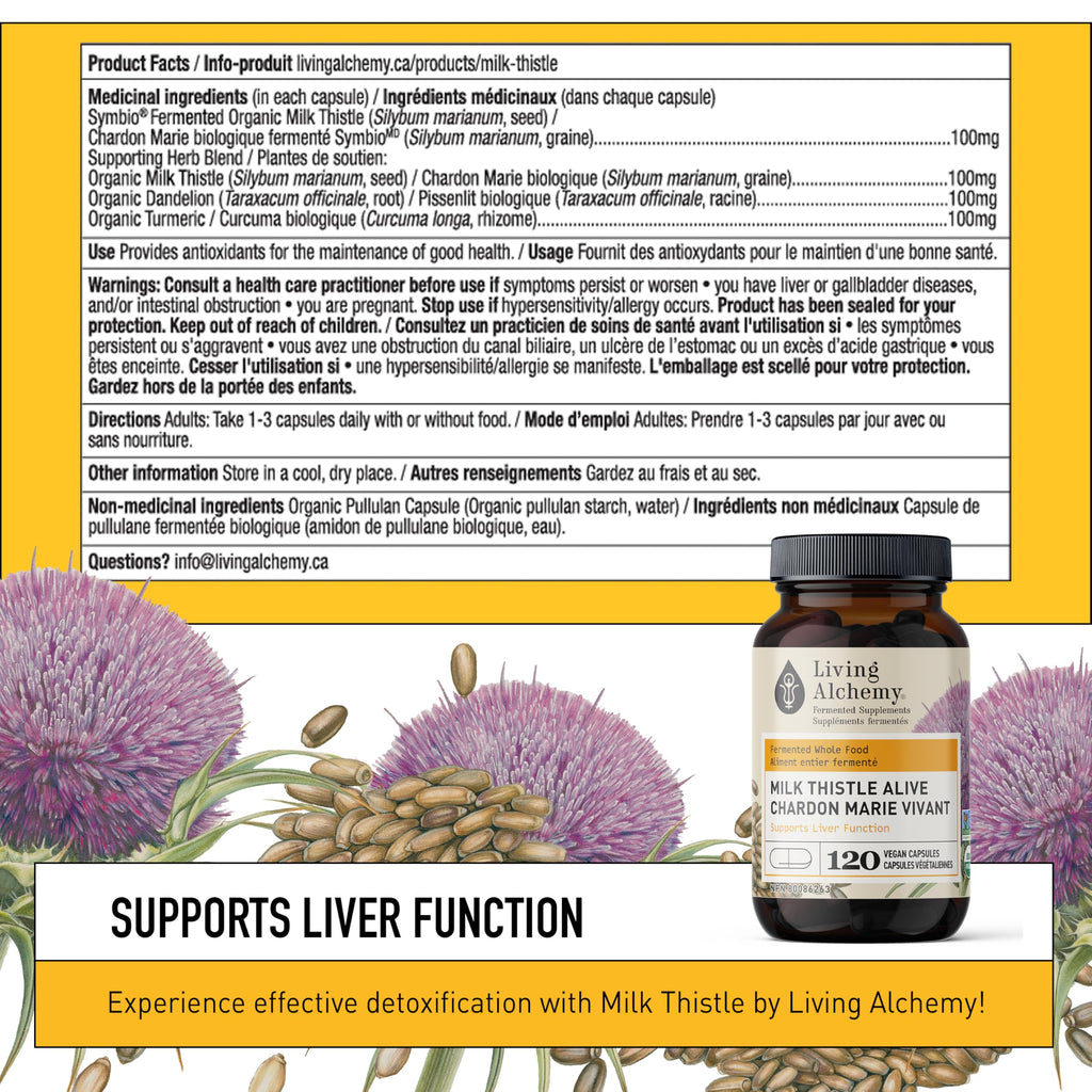 natural milk thistle for detoxifying benefits