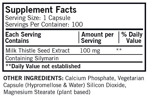 natural milk thistle for fatty liver