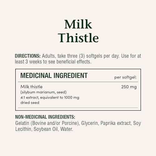 natural milk thistle for fatty liver