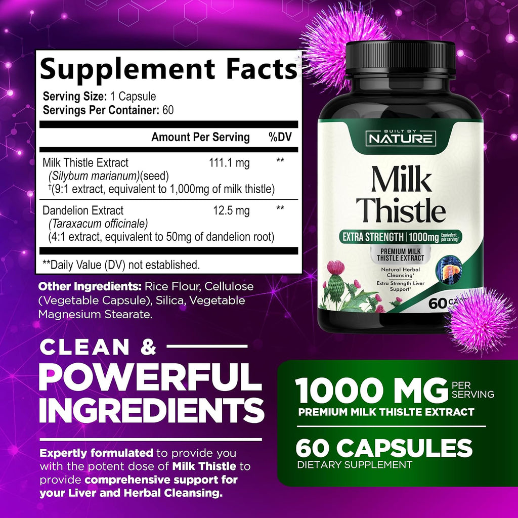 natural milk thistle for liver health