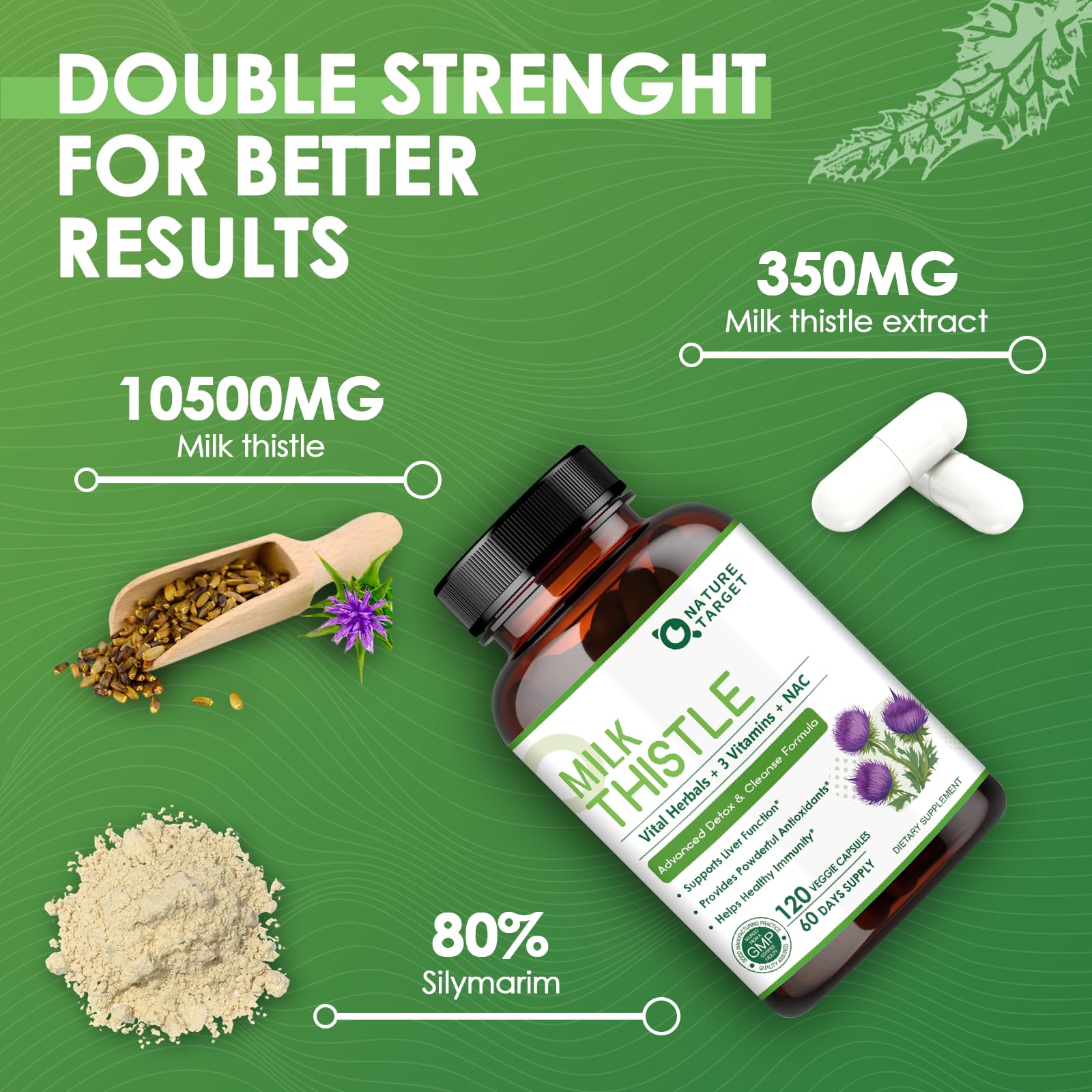 natural milk thistle for liver repair
