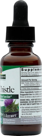 natural milk thistle for wellness