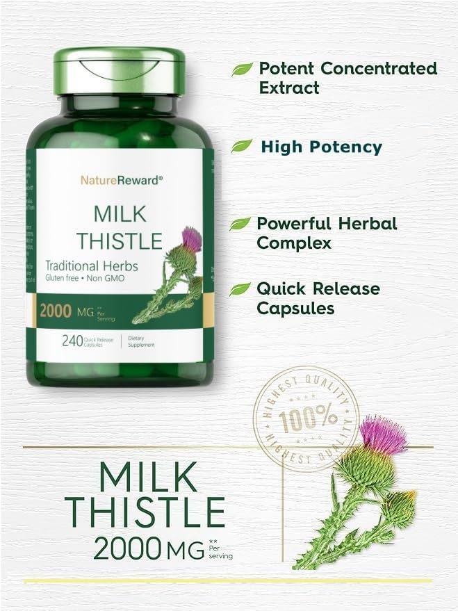 natural milk thistle liver aid