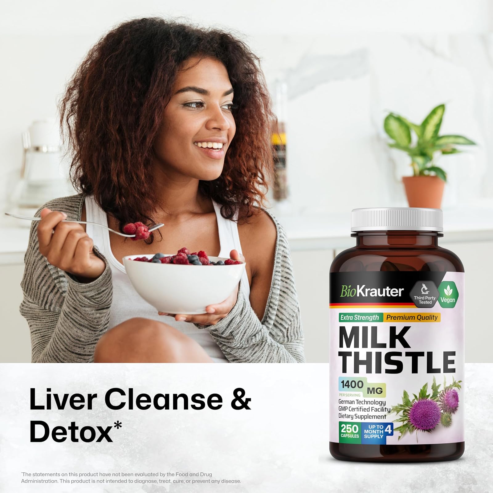 natural milk thistle liver support