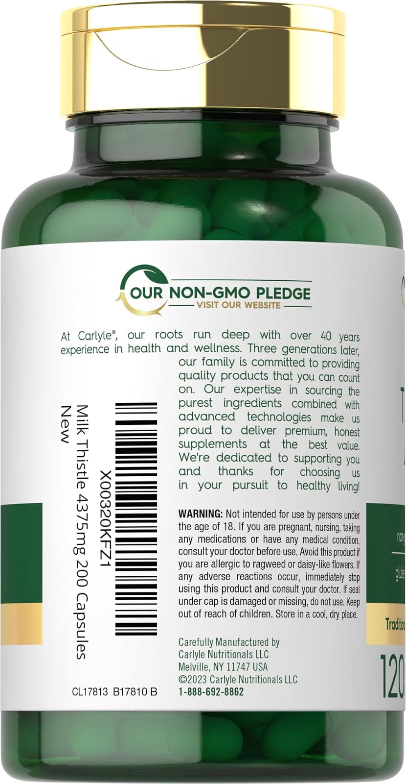 natural milk thistle liver support