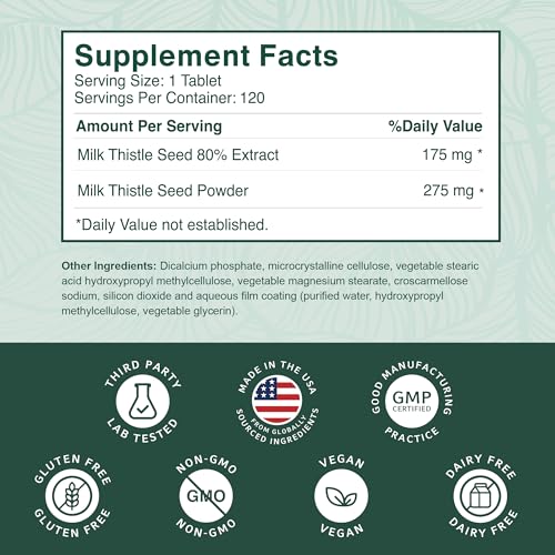 natural milk thistle liver support