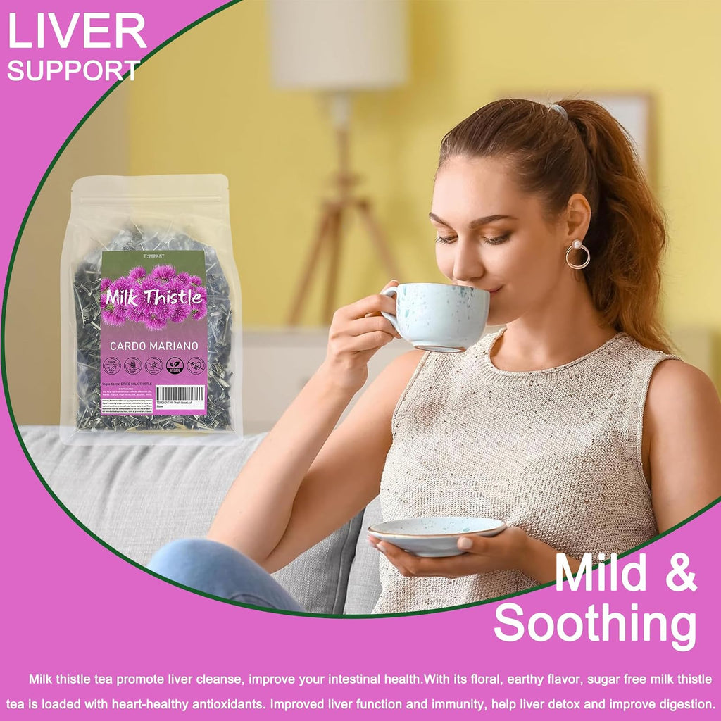 Natural Milk Thistle loose leaf infusion