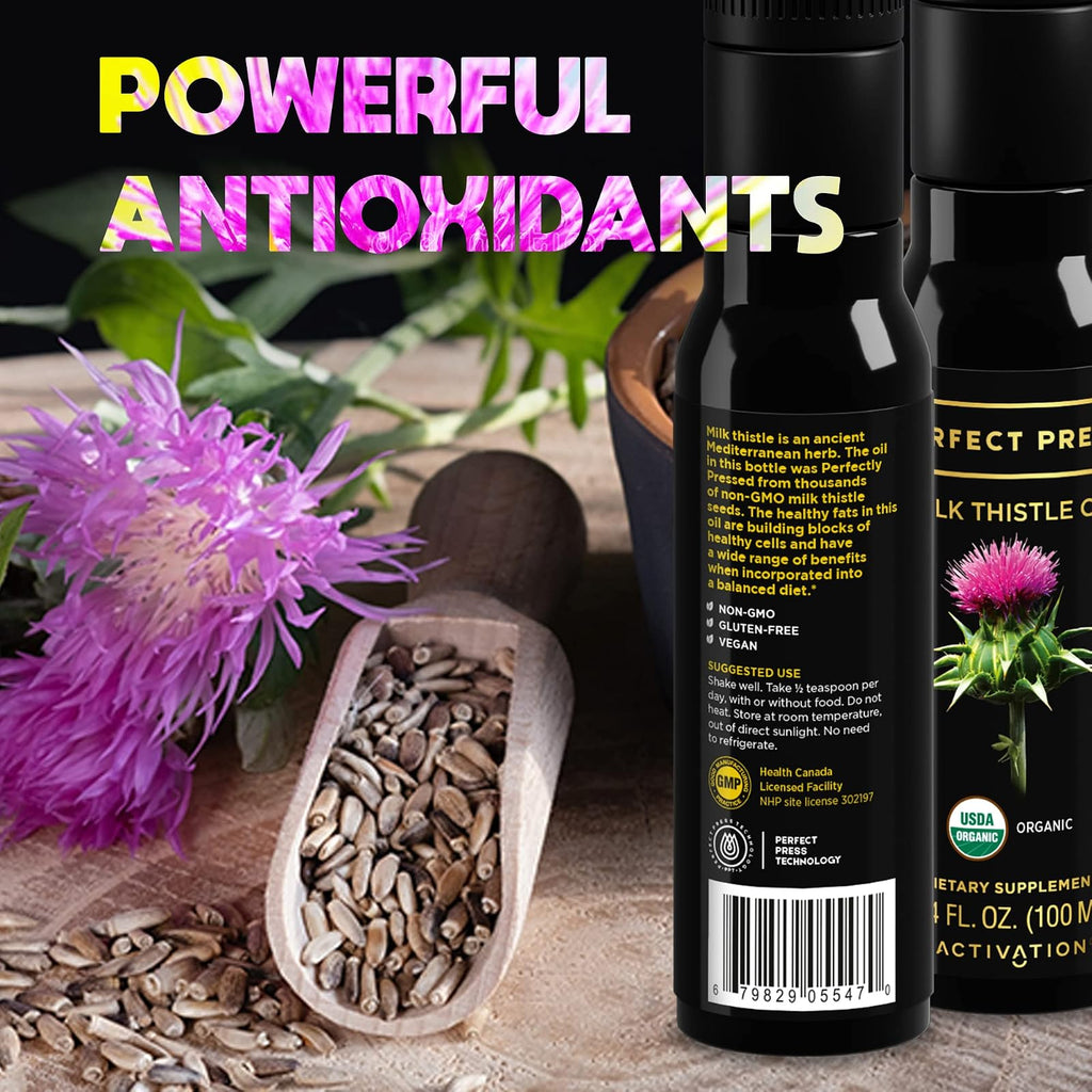 natural milk thistle oil for digestion