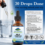 natural milk thistle supplement 333 mg