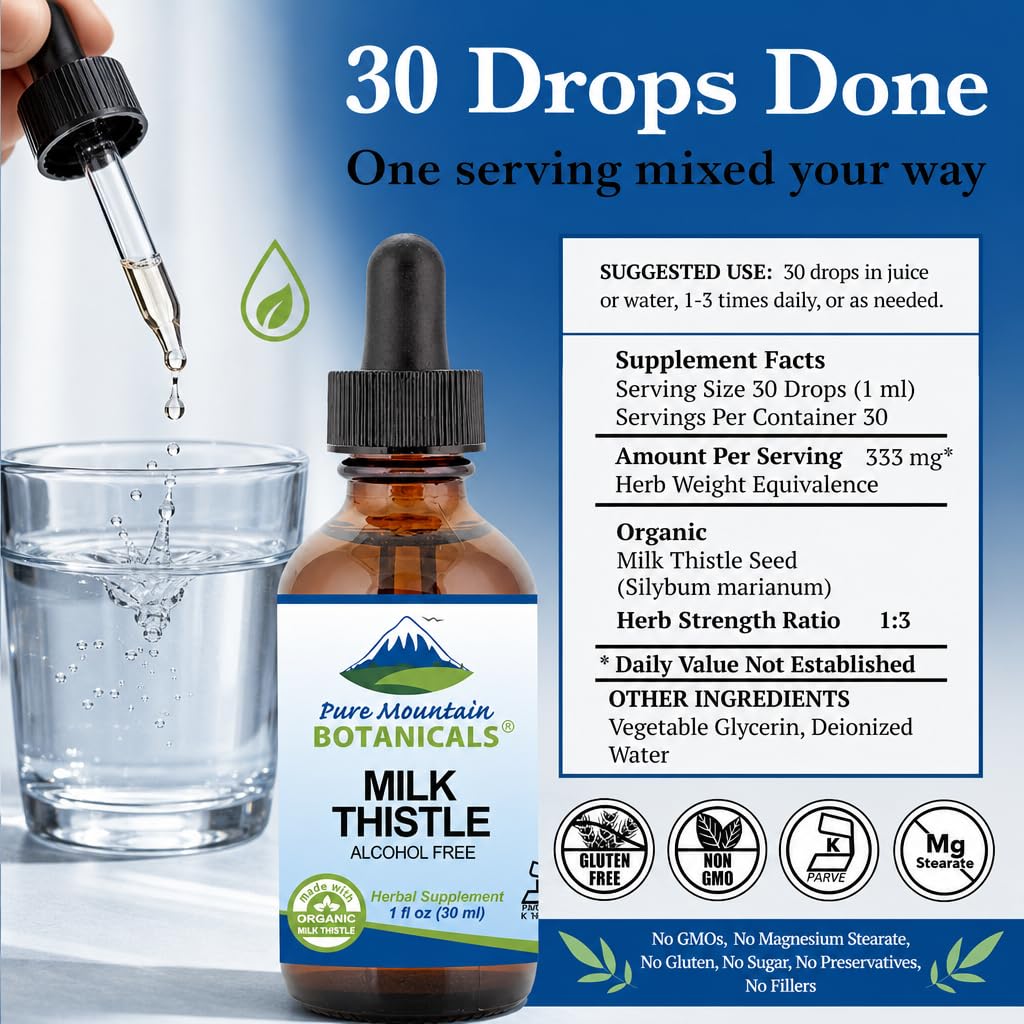 natural milk thistle supplement 333 mg