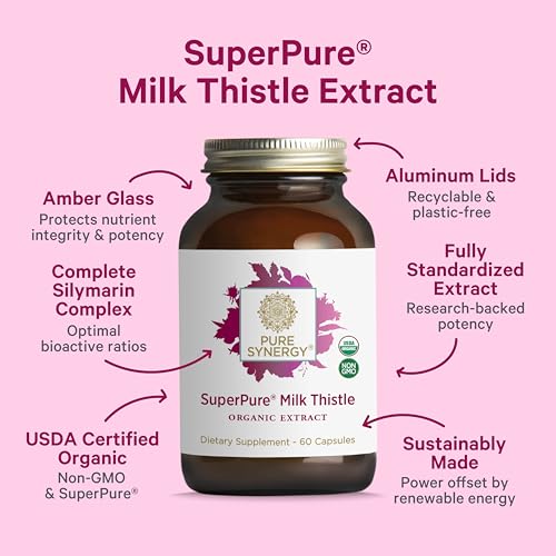 natural milk thistle supplement capsules