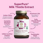 natural milk thistle supplement capsules