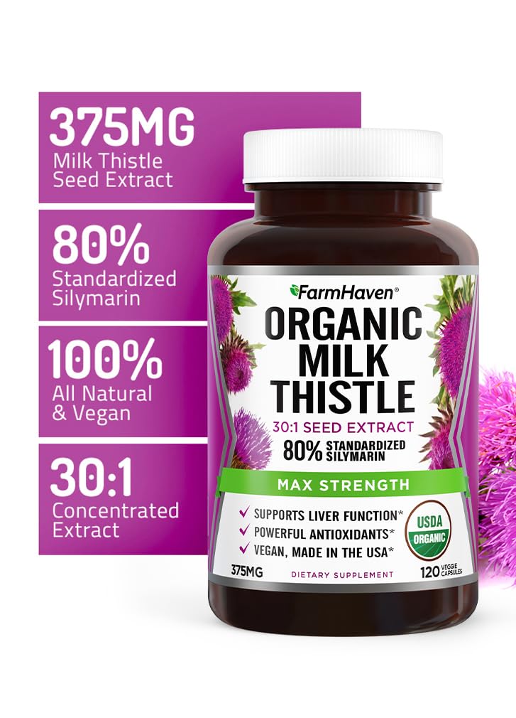 natural milk thistle supplement for detox
