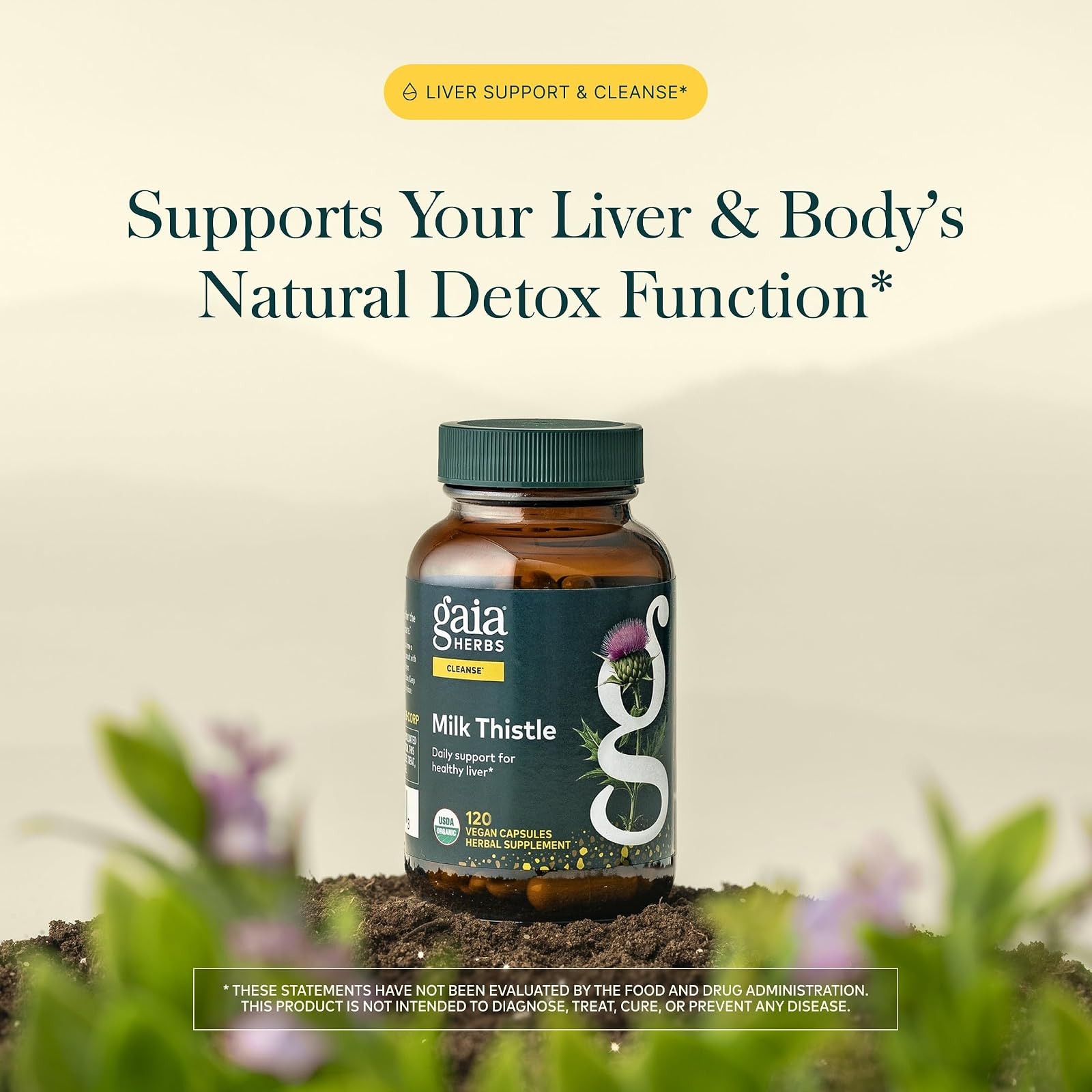 natural milk thistle supplement for detox