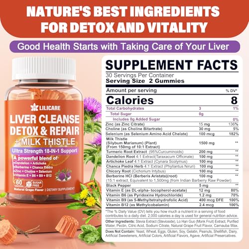 natural milk thistle supplement for detox