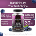 Natural milk thistle supplement for detox
