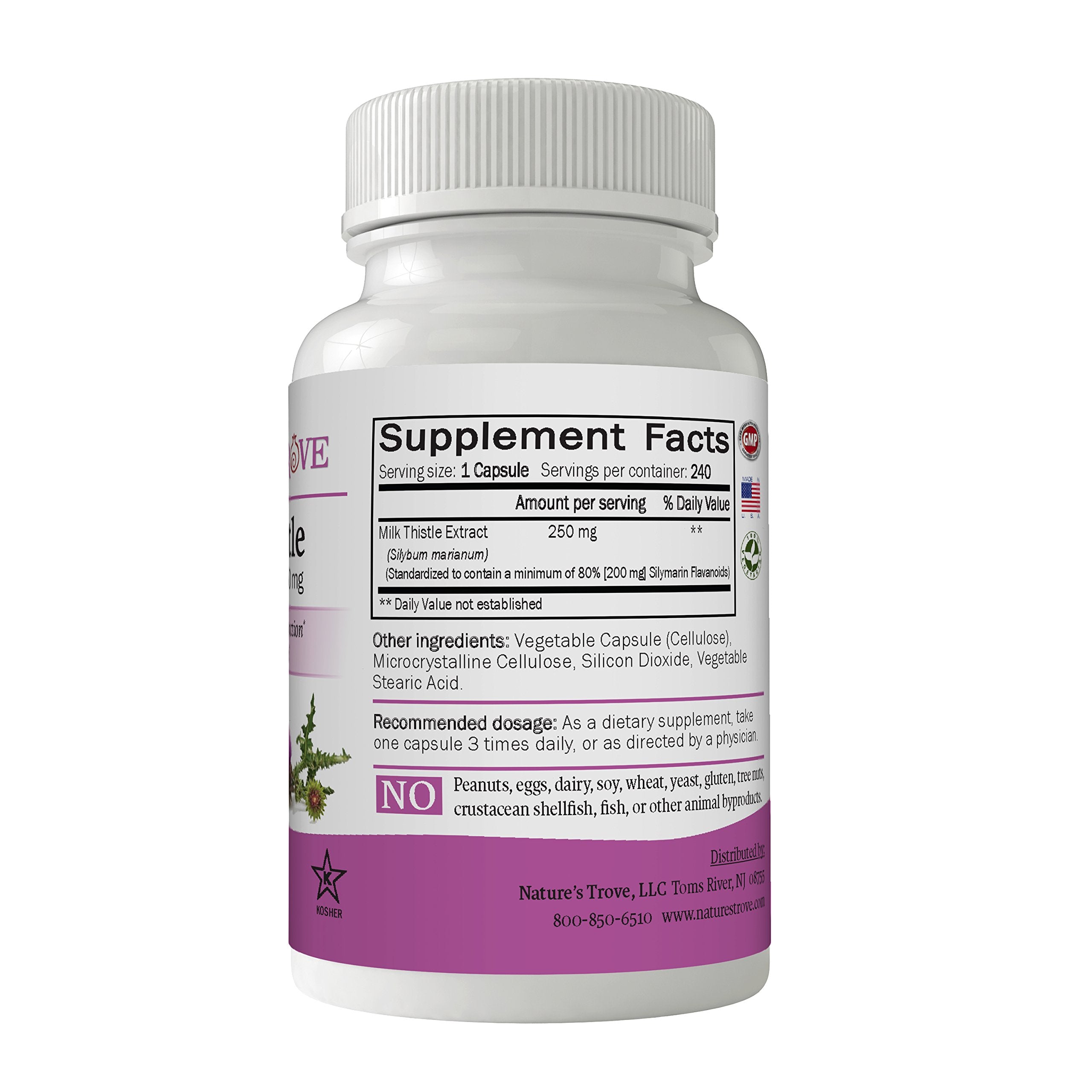natural milk thistle supplement for wellness