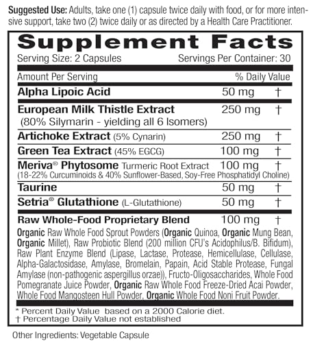 natural milk thistle supplement