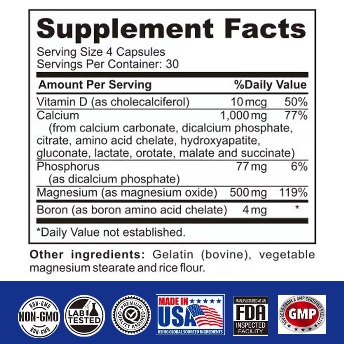 Natural mineral blend for overall wellness