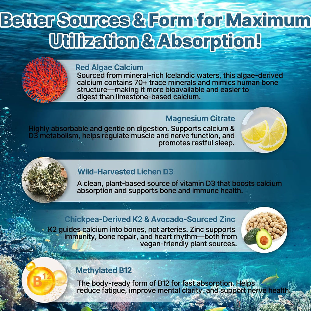 Natural mineral blend for overall wellness