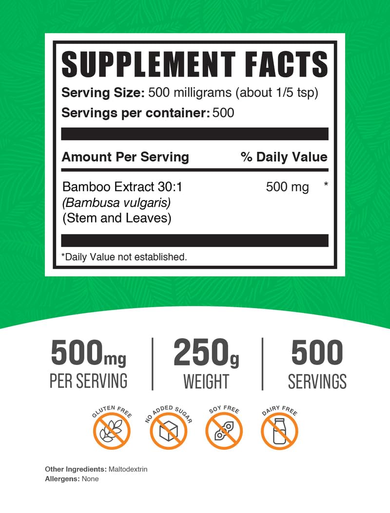Natural mineral boost with bamboo
