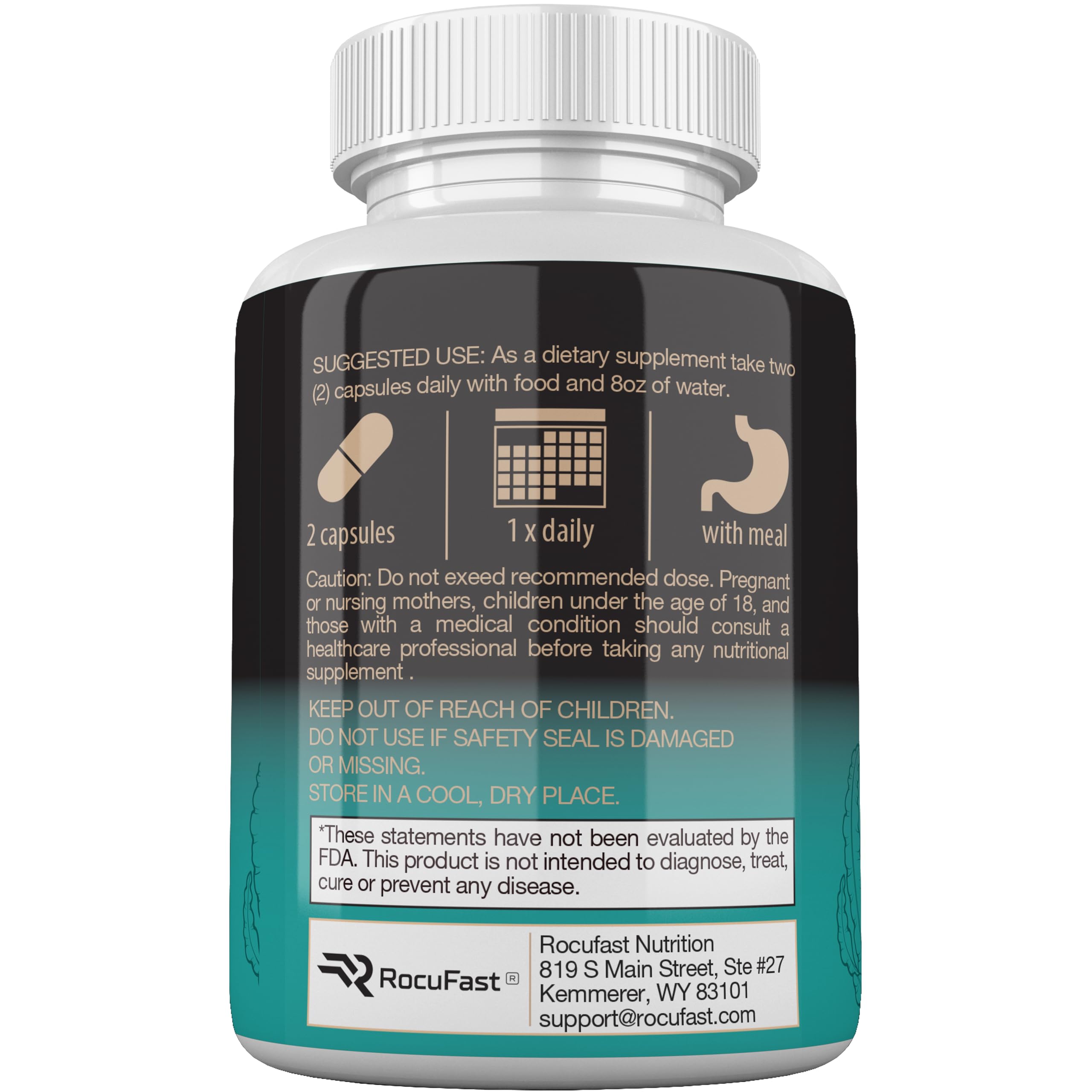natural mineral capsules with turmeric