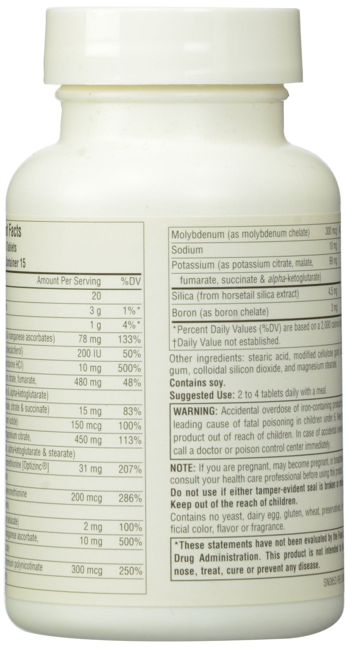 natural mineral complex for vitality