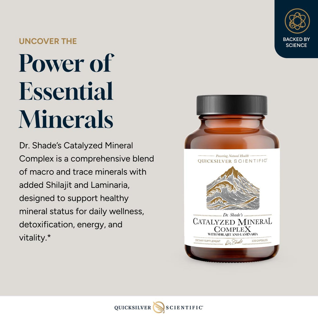 Natural mineral complex with Vitamin C