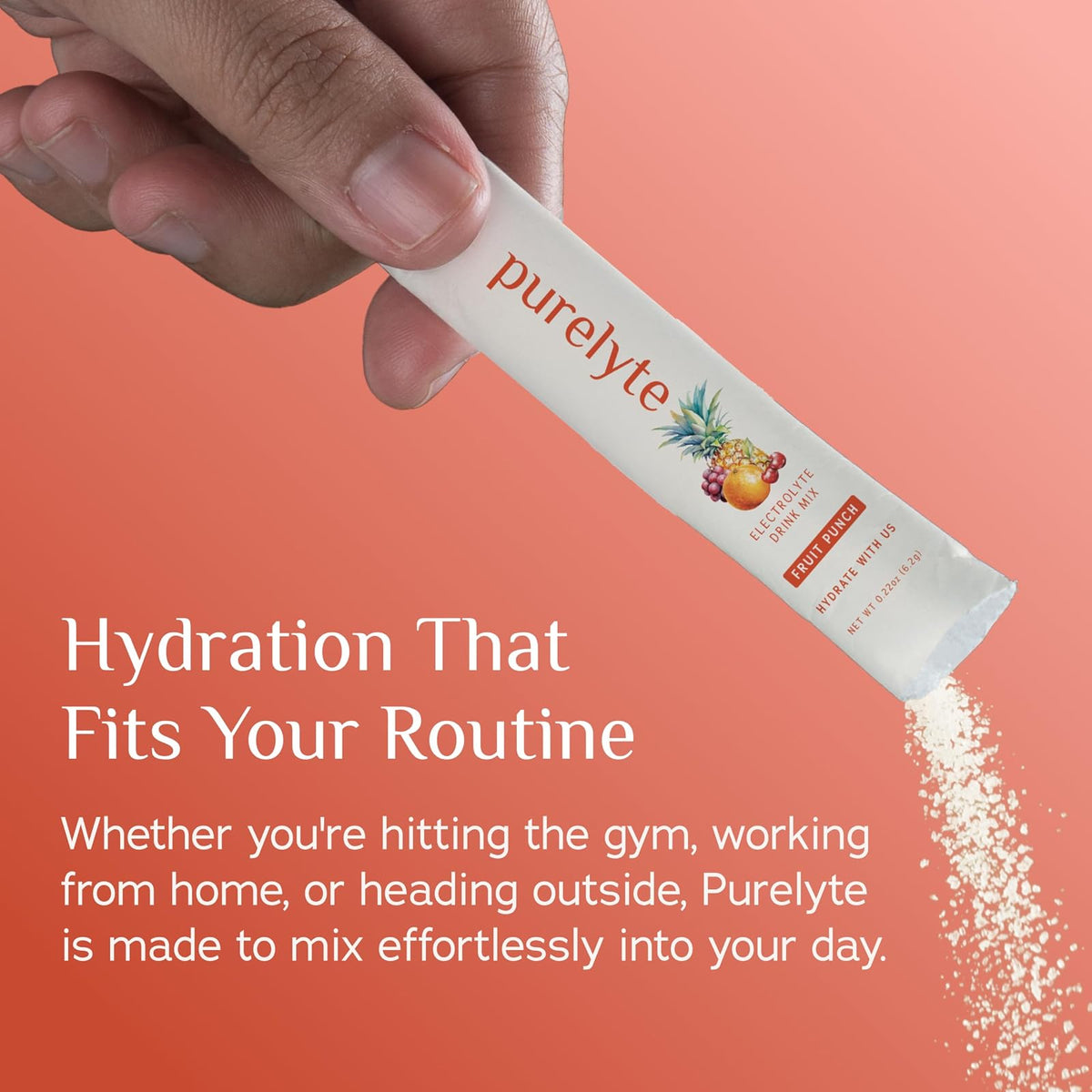 natural mineral drink for energy